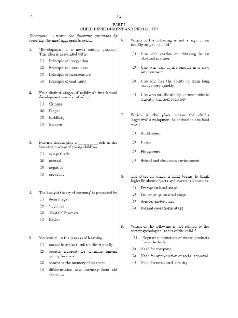 NHM MP CHO Previous Papers | PDF