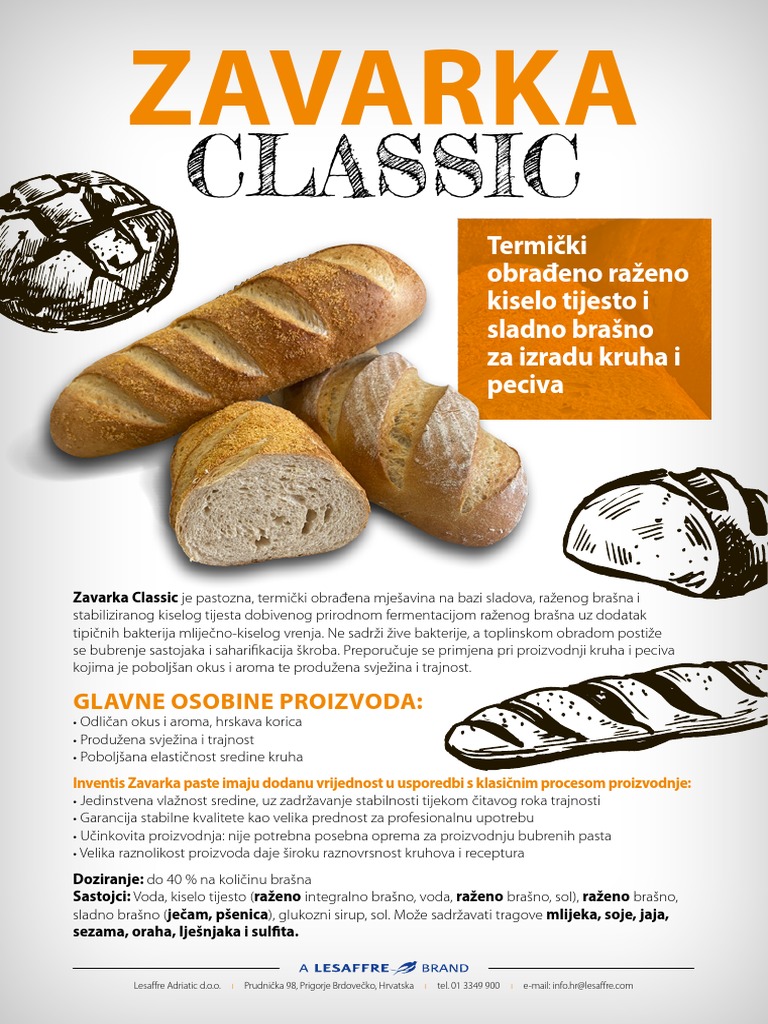 Letak Zavarka Classic | PDF