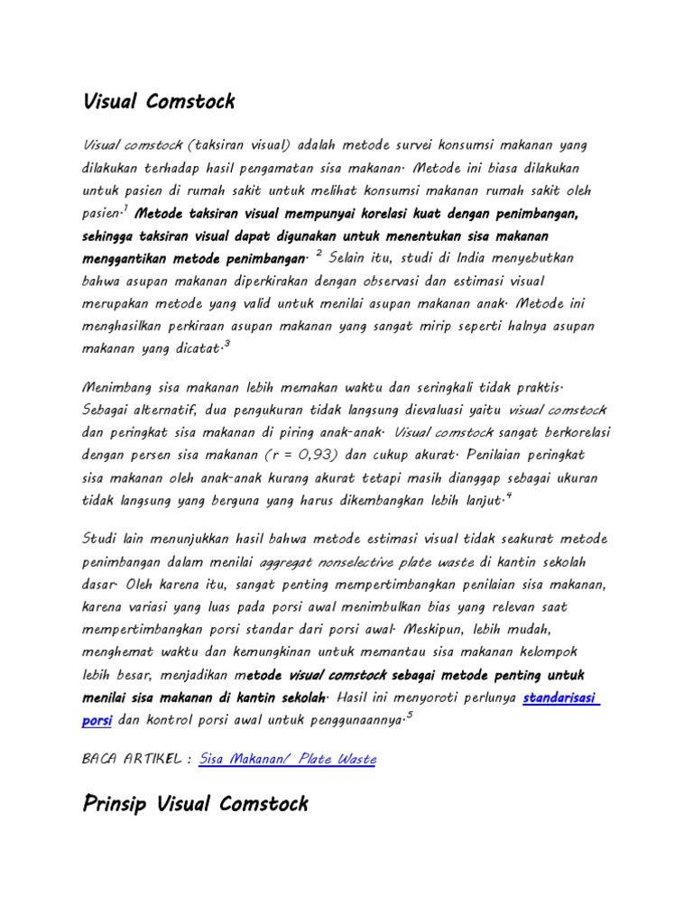 Visual Comstock | PDF