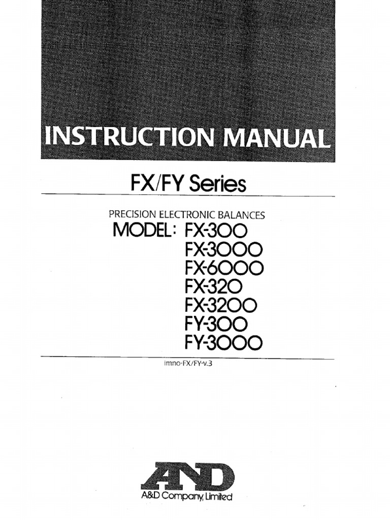 and fx fy series | PDF