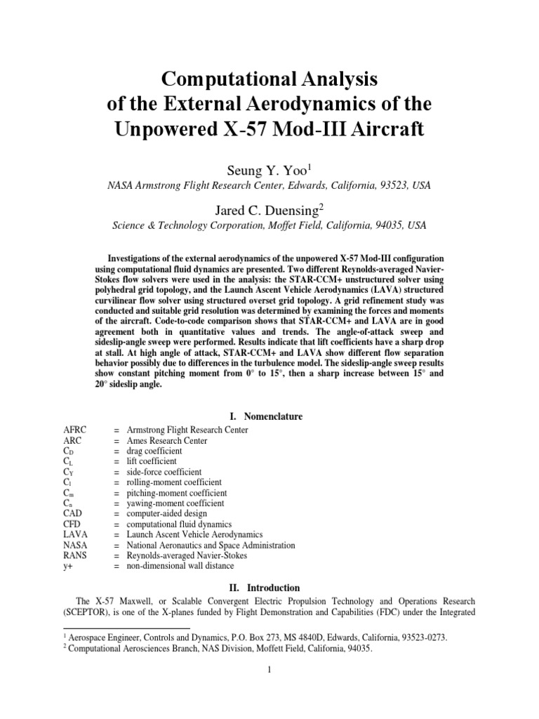 Extrenal Aerodynamics | PDF | Lift (Force) | Computational Fluid Dynamics