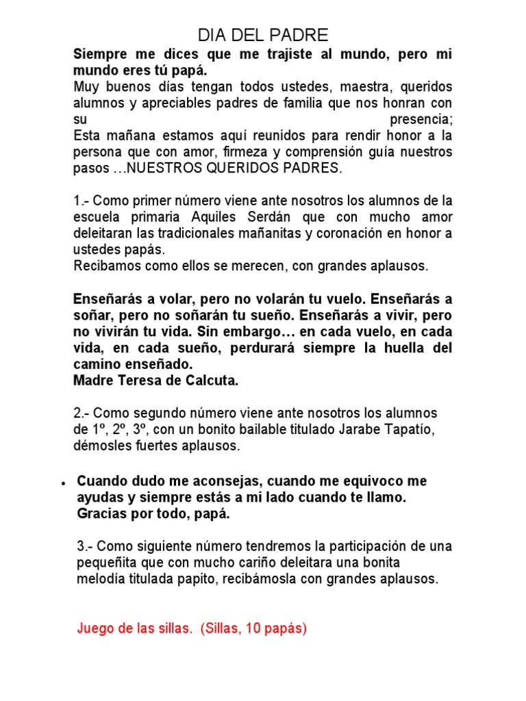 Dia Del Padre Pdf