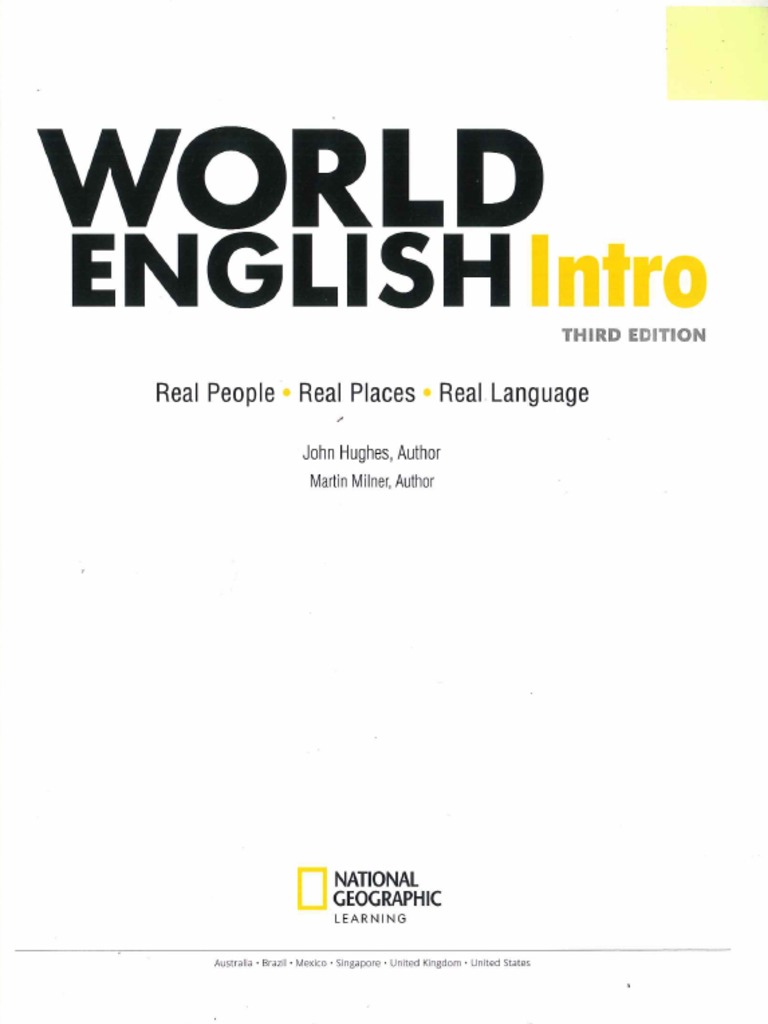 00-World English Intro | PDF