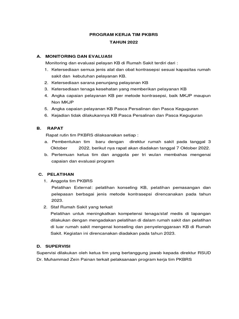 Contoh SK PKBRS 2022 | PDF | Self-Improvement | Wellness