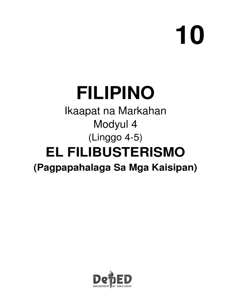 4 Q4 Filipino Pdf