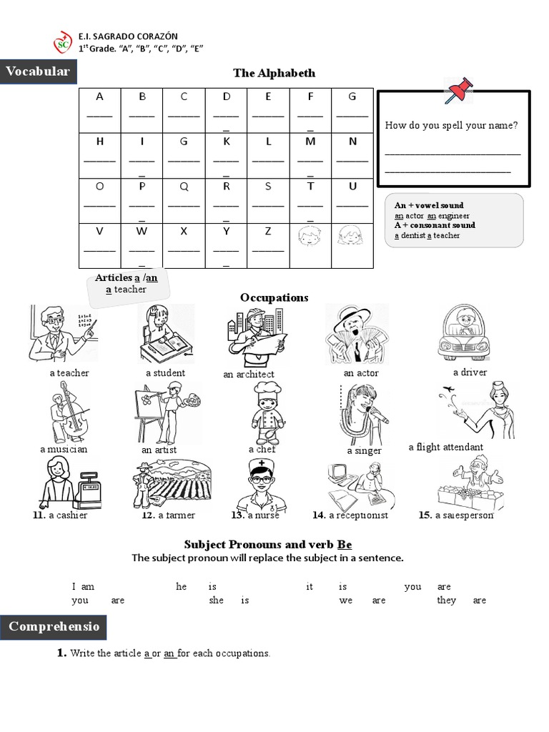 W1.s1.worksheet - Abc.jobs - To Be - Countries.nationalities | PDF ...