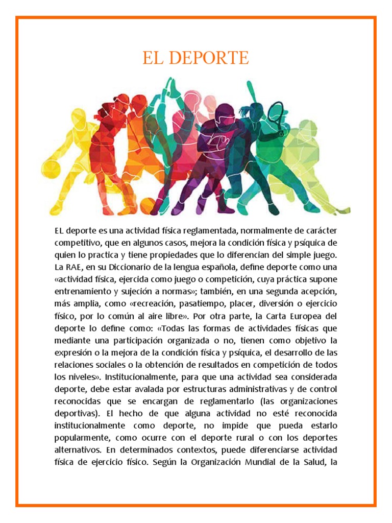 El Deporte | PDF