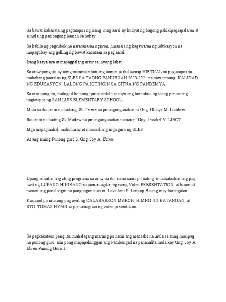 Script Sy 2020-2021 New | PDF