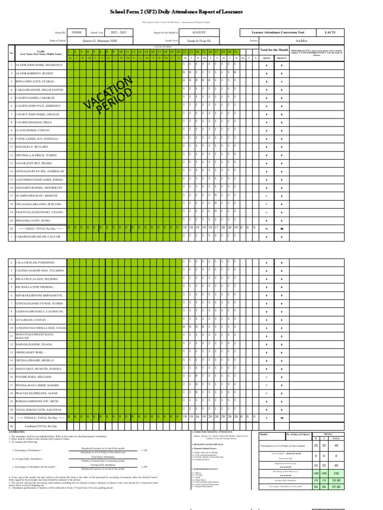 Sf2 2022 Automated By Sir Jeson Siblag Pdf Human Life Stages