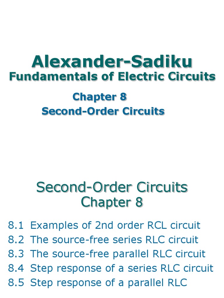 RLC Lect0 | Download Free PDF | Electrical Network | Electrical Circuits