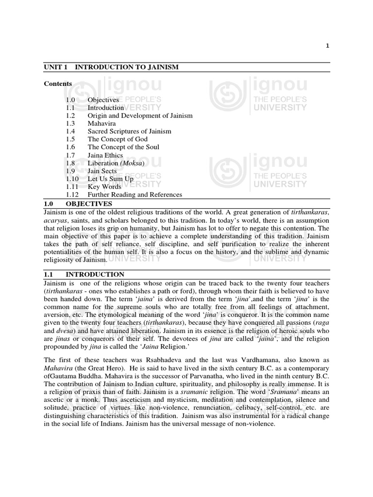Introduction to Jainism: Key Concepts | PDF | Social Science | Philosophy