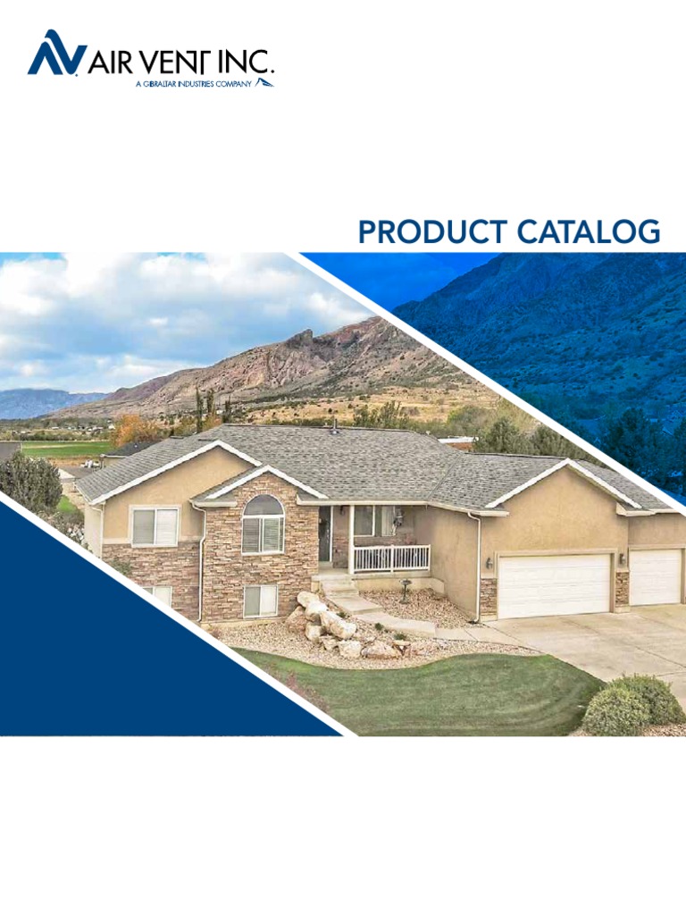 2021 Air Vent Catalog | PDF | Roof | Ventilation (Architecture)