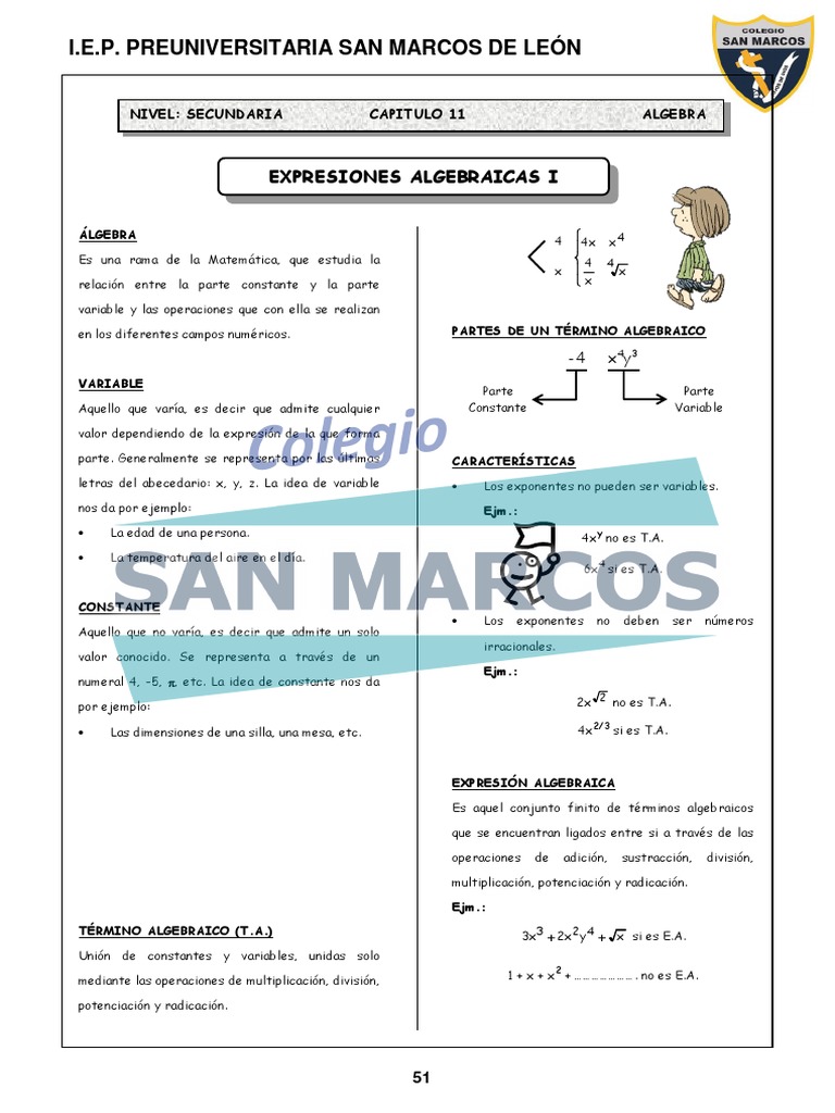 Álgebra y Geometría, Aula M, San Marcos 2023 | PDF