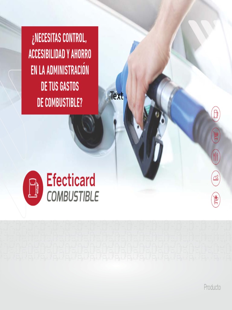 Presentacion Efecticard Combustible | PDF | Contraseña | Internet