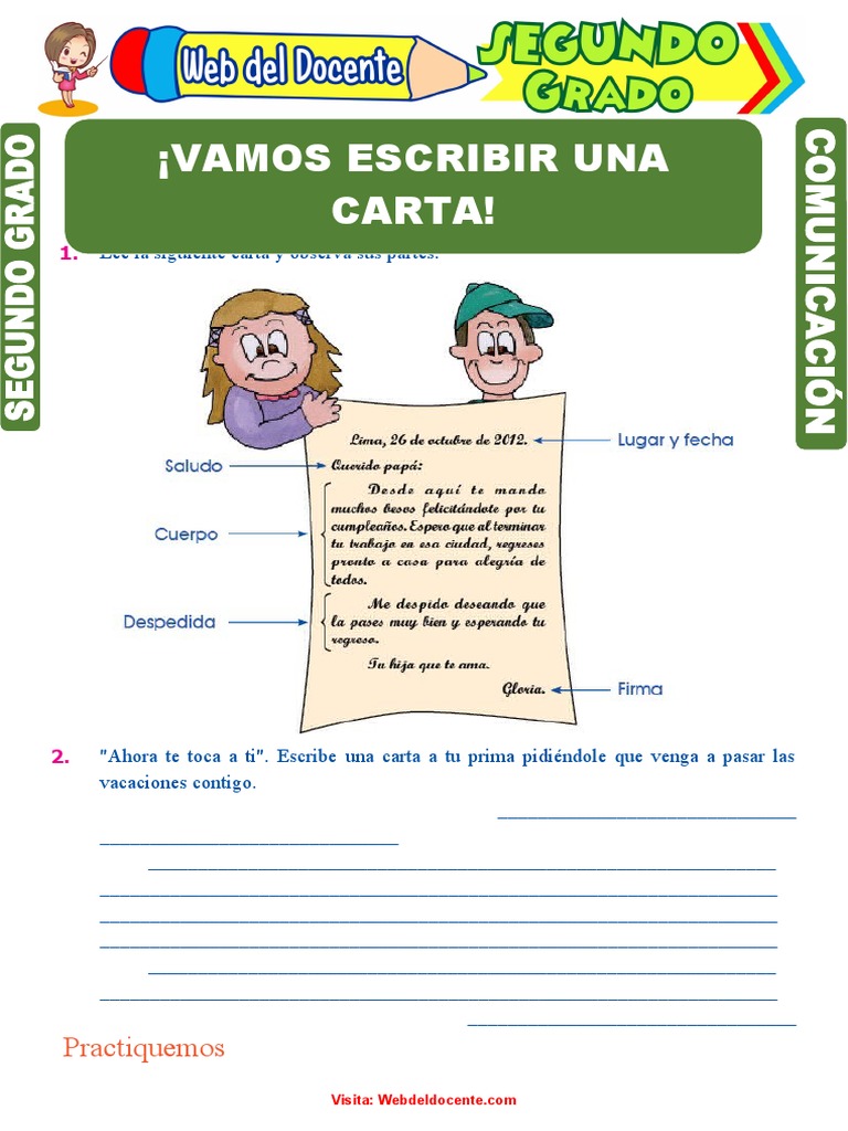 Partes de la Carta para Niños | PDF