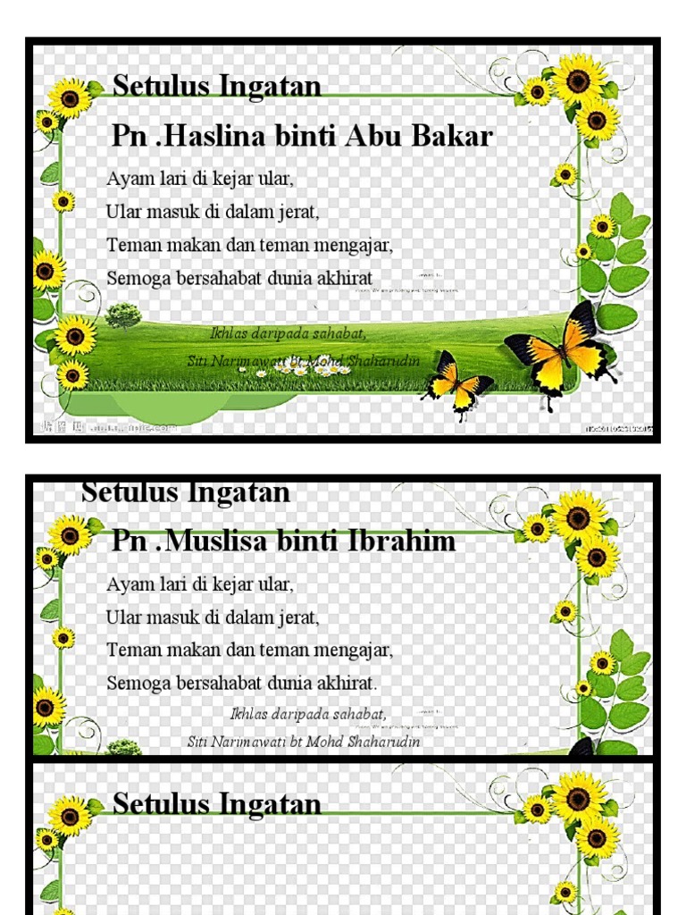 Setulus Ingatan | PDF