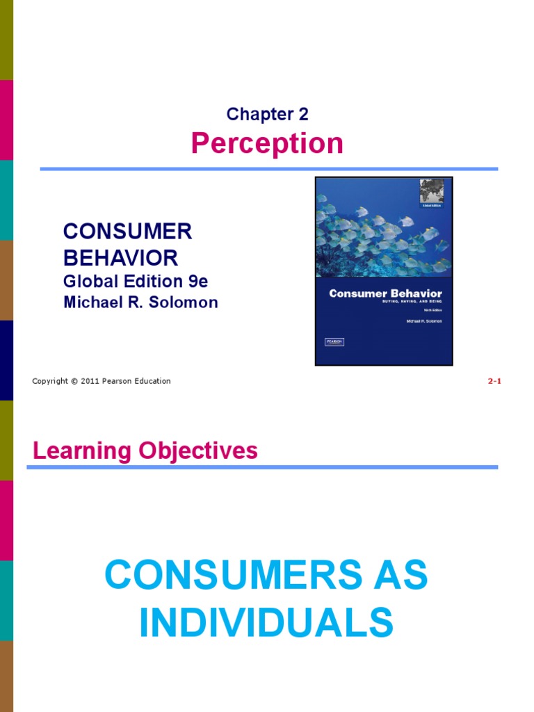Customer Behaviour Chapter 02 | PDF | Senses | Perception