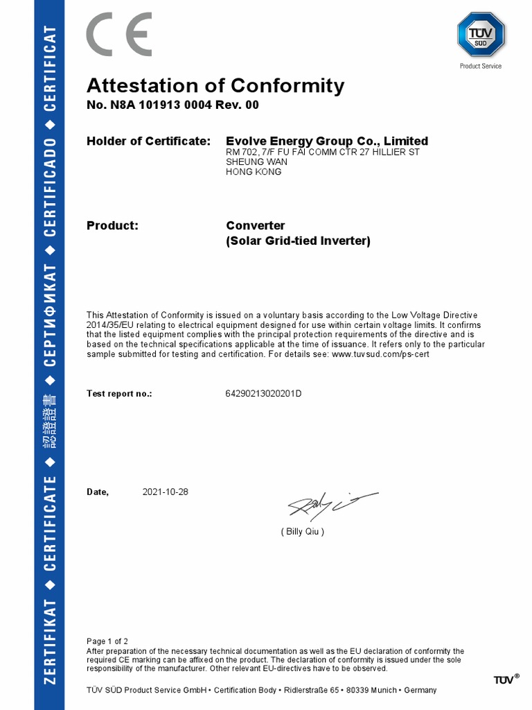 Evvo 250-255K - Lvd-Cer | PDF | Electrical Components | Electronics