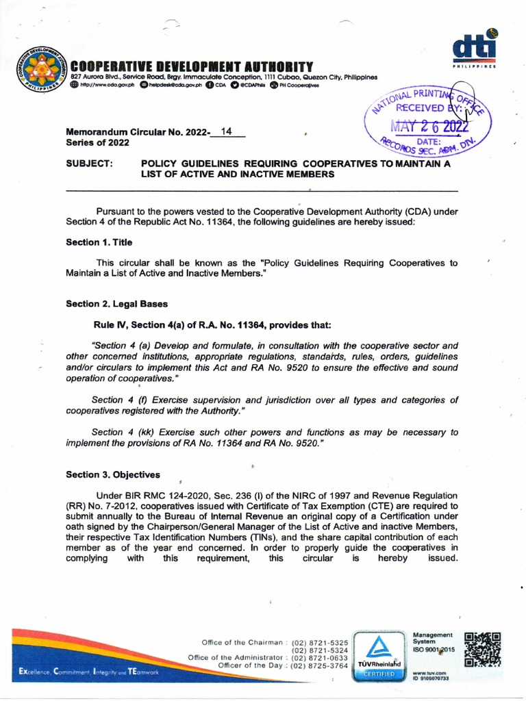 MC 2022 14 Npo | PDF