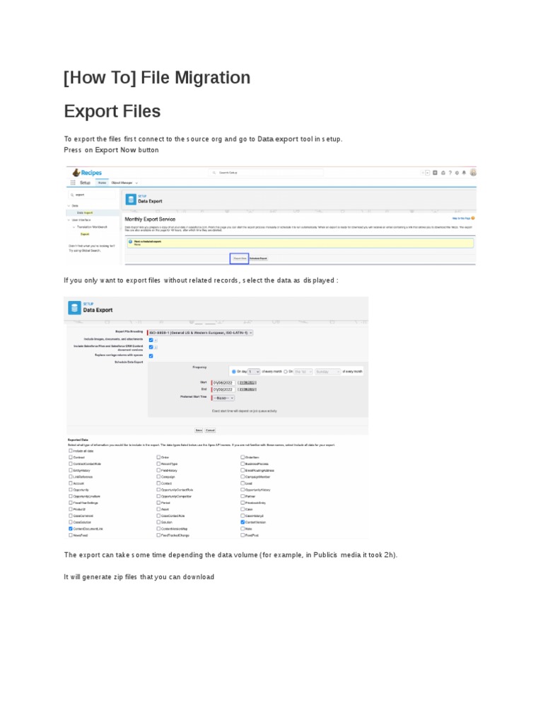 (How To) File Migration | PDF | File Format | Computer File