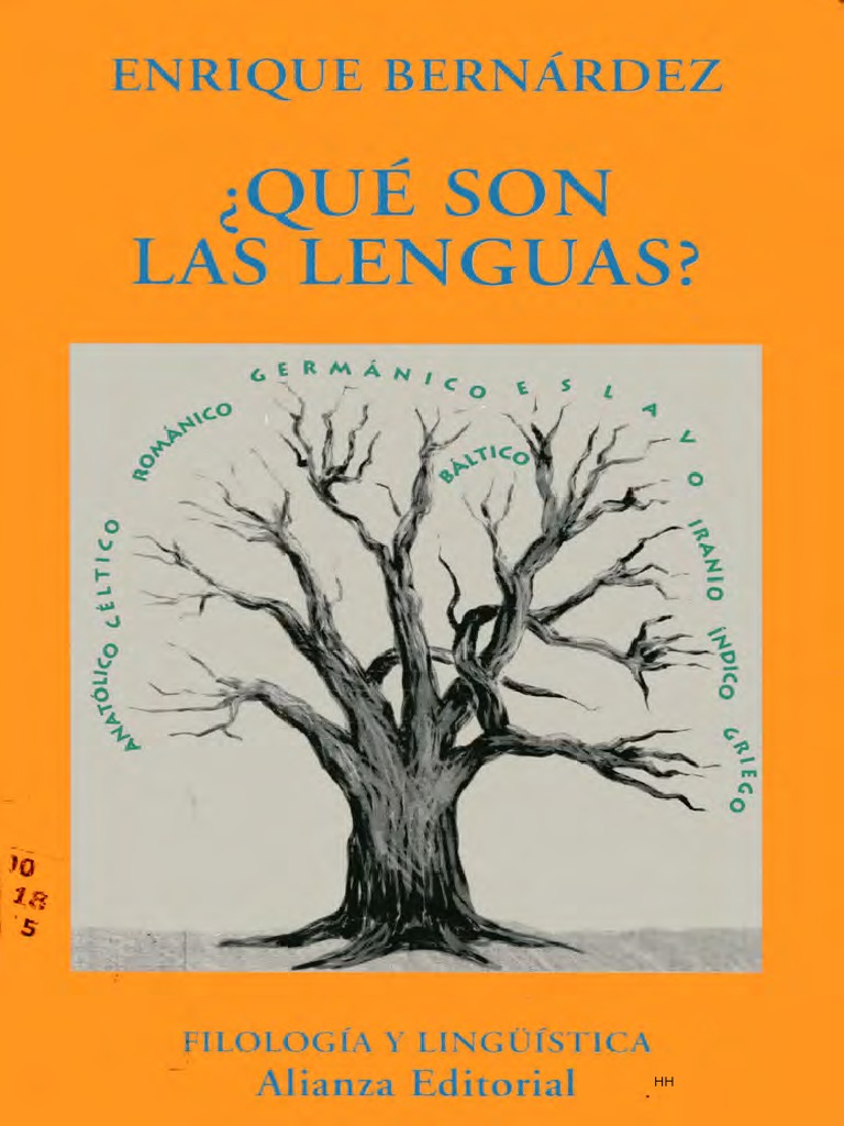 Qué Son Las Lenguas. Enrique Bernárdez | PDF