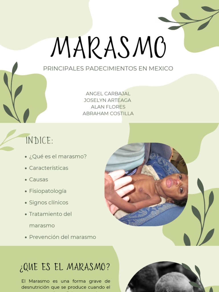 Marasmo | PDF | Diarrea | Nutrición