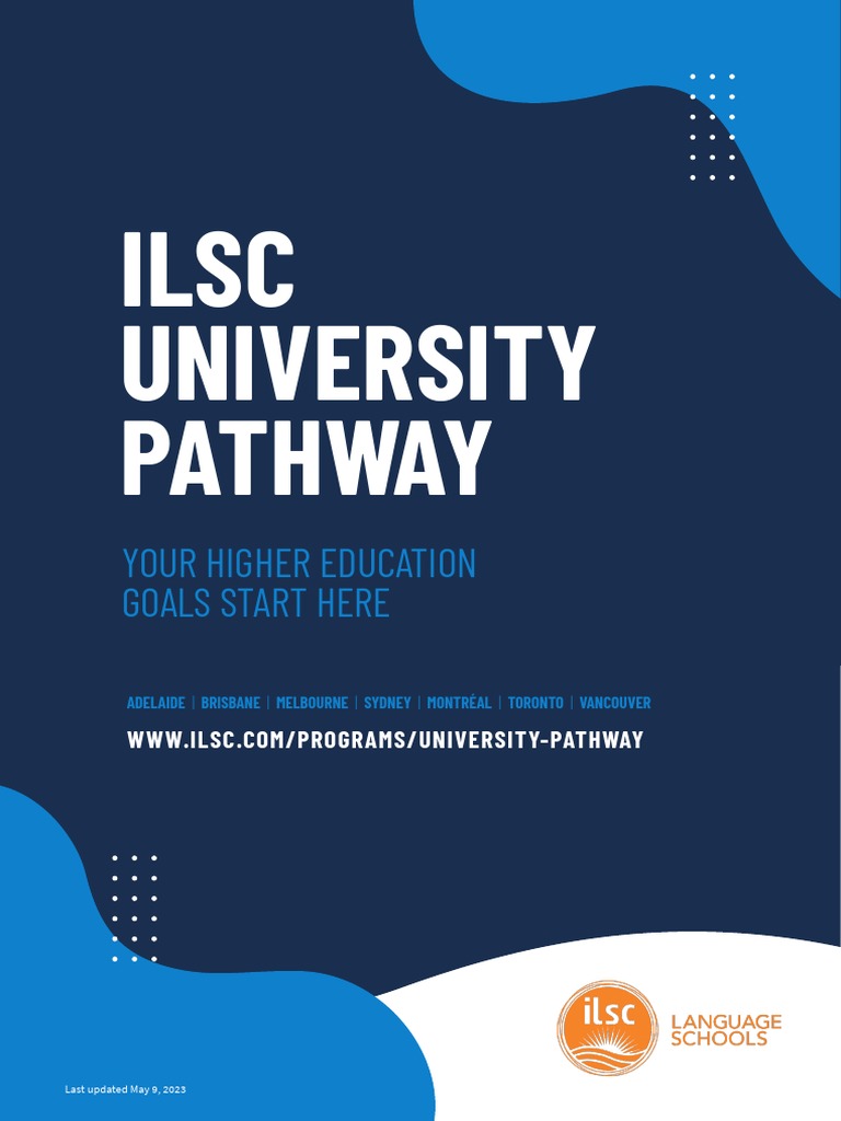 Ilsc University Pathway Brochure | PDF