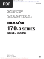 Komatsu SAA6D140E-5 Engine Manual | PDF | Piston | Vehicle Technology