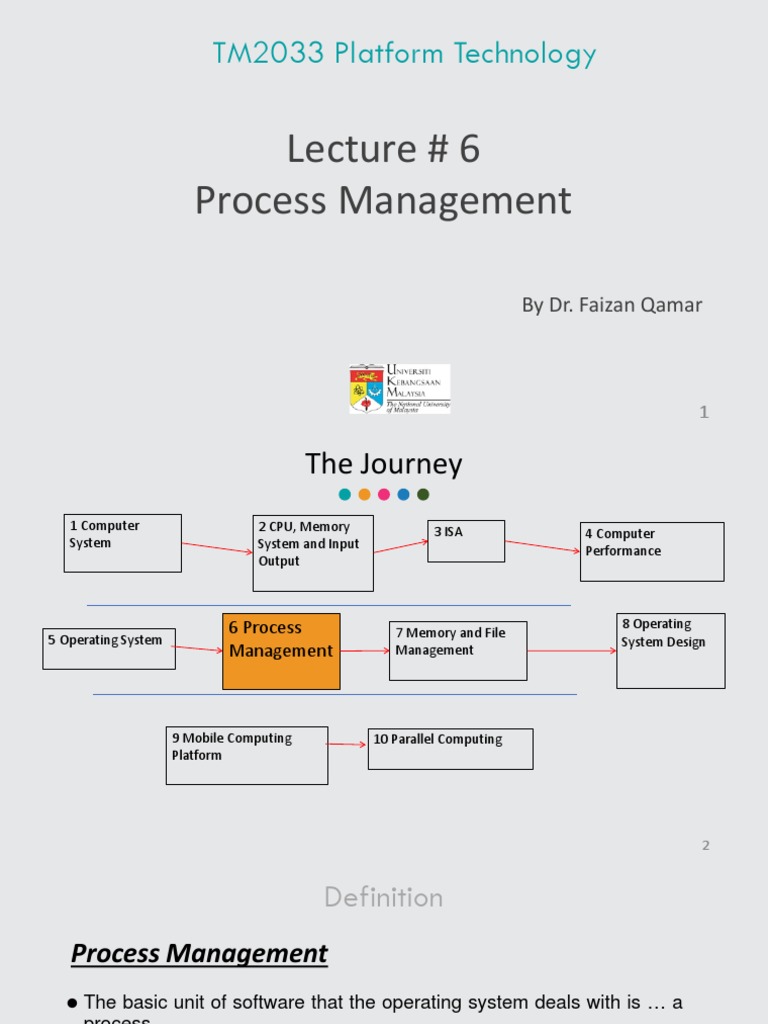 Lecture 6 Process Management by FQ | PDF | Scheduling (Computing) | Process (Computing)