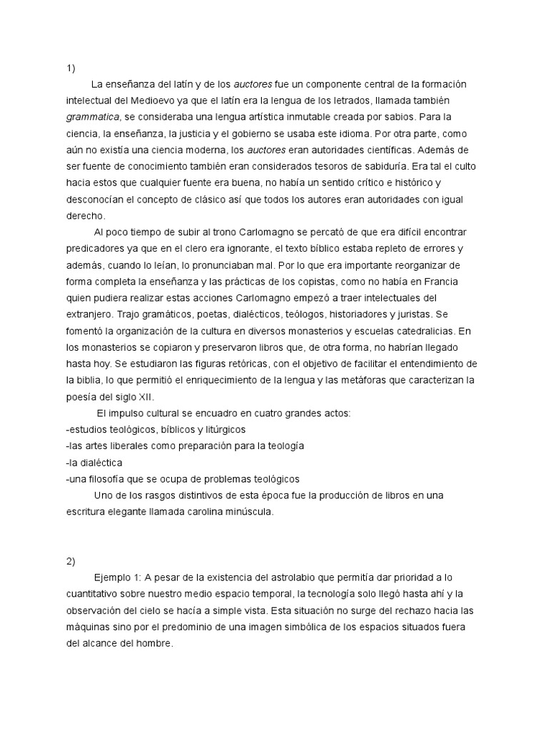 1er Parcial Historia de Lyl 2 | PDF | Biblia | latín