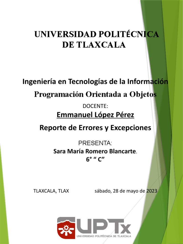 Lista 4 Sara Maria Romero Blancarte | PDF | Gestión de tecnología de la información | Ingeniería ...