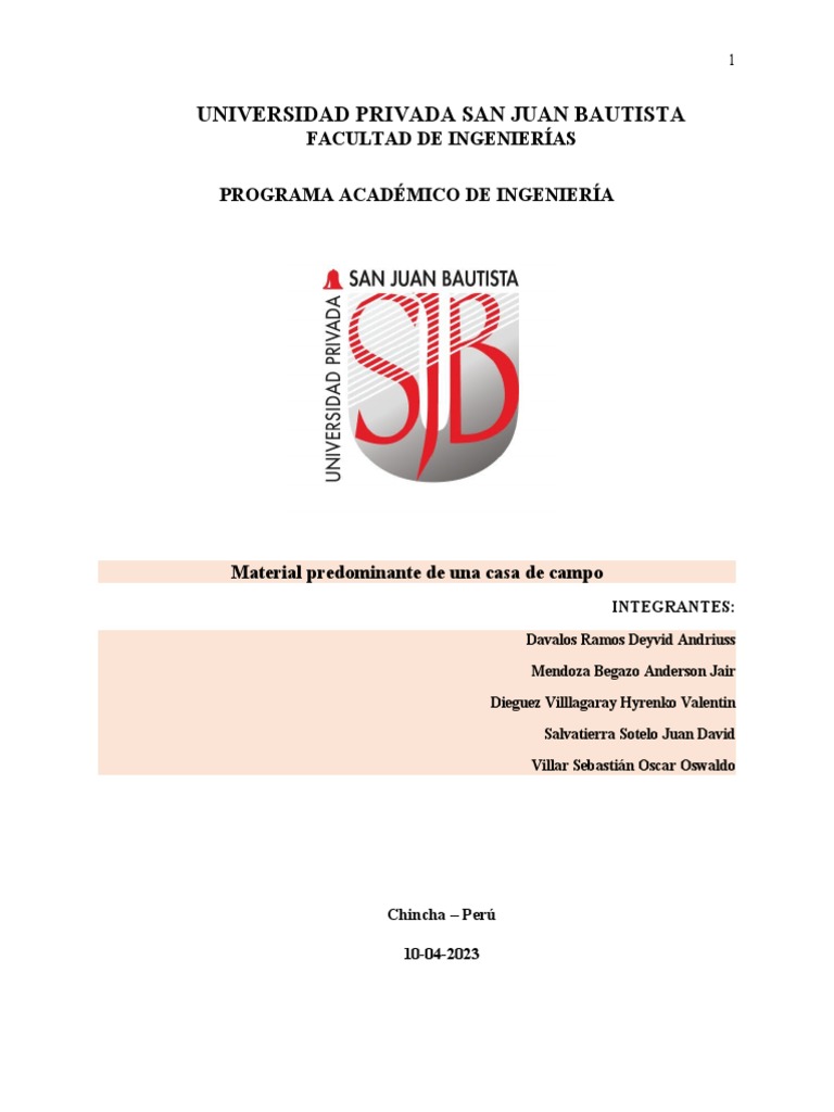 LRPD MATERIALES DE CONSTRUCCIÓN | PDF | Ingeniería