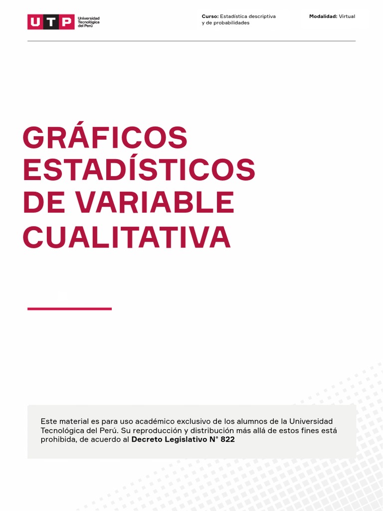 Áfico Estadísticos de Variable Cualitativas | Descargar gratis PDF ...