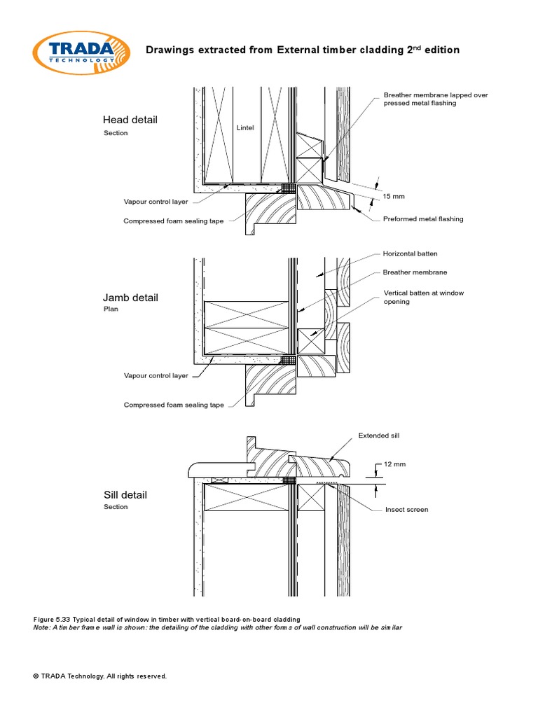 External Timber Cladding Drawings 2817 29 62318 | PDF