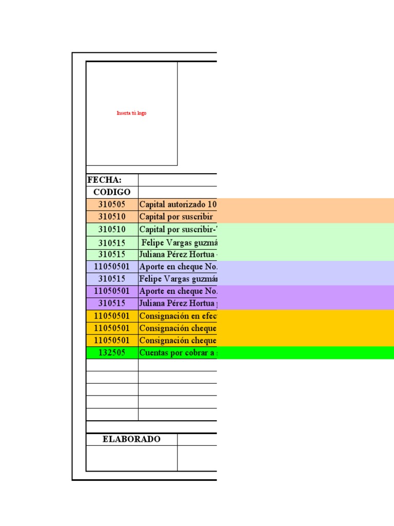 Anexo 7 Documentos de Contabilidad | PDF | Cheque | Bancos