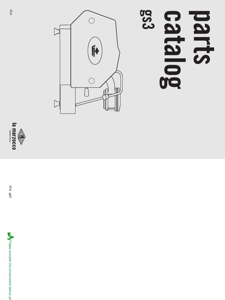 GS3 Parts Catalog V3.4 Color | PDF | Valve | Hydraulics