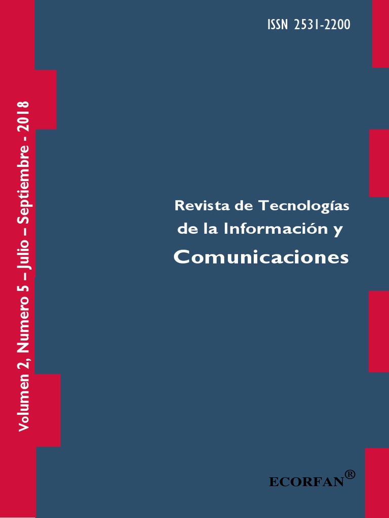 Revista de Tecnologia de La Informacion y Comunicaciones V2 N5 | PDF | Software de la aplicacion ...