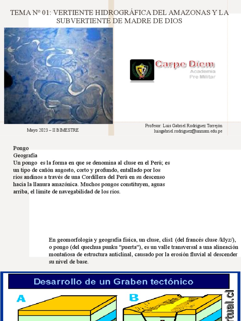 2do. Bim Tema #01 - Vertiente Hidrográfica Del Amazonas | PDF | río ...