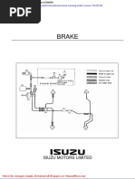 Isuzu NHR NKR NPR NQR Nps Brakes Workshop Manual | PDF | Technology & Engineering