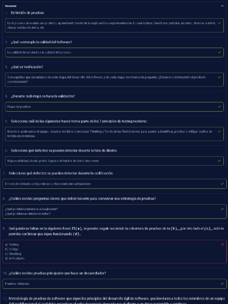 Curso de Fundamentos de Pruebas de Software Platzi Solucion | PDF