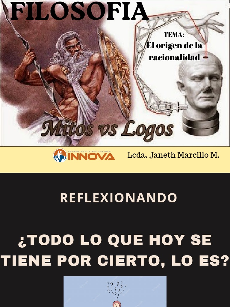 Mitos y Logos | PDF | Mitología | Logos