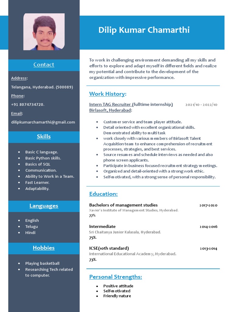 Dip Resume | PDF | Learning | Human Communication