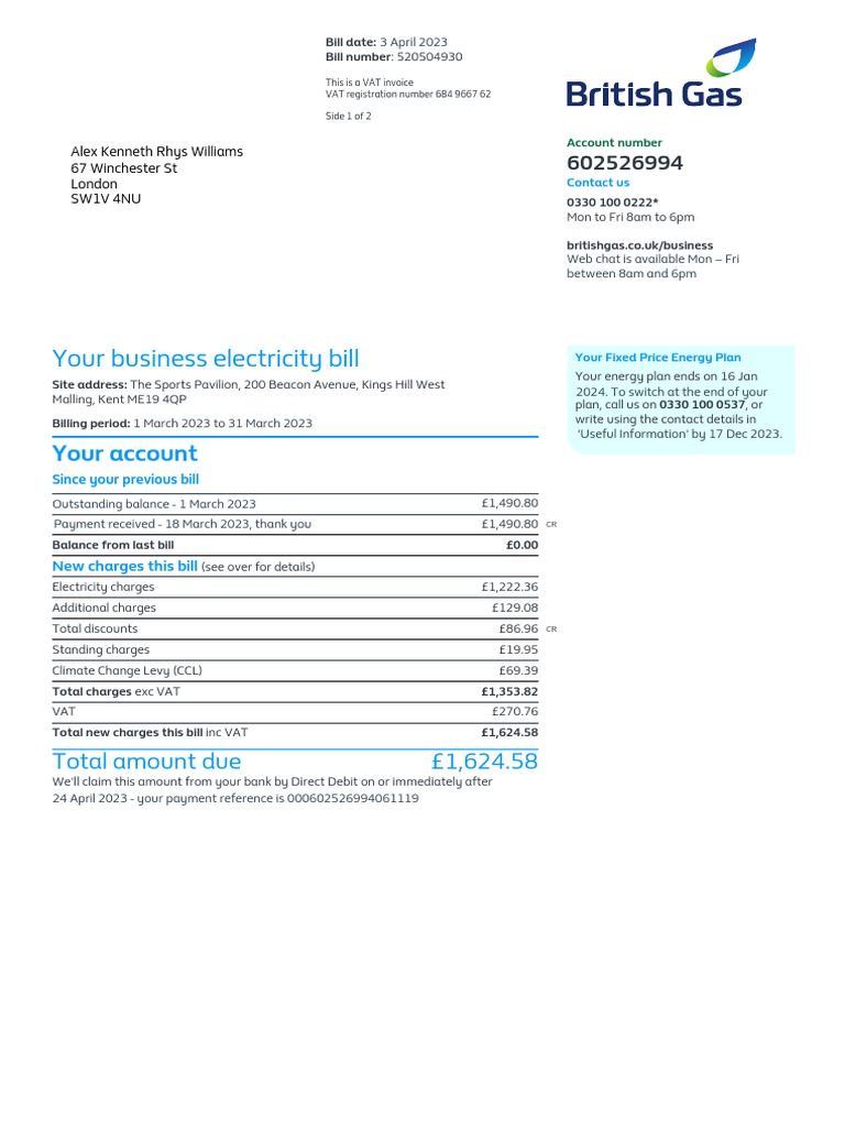 British Gas | PDF | Service Industries | Money
