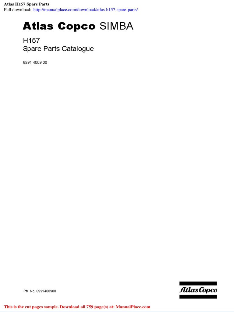 Atlas h157 Spare Parts | PDF