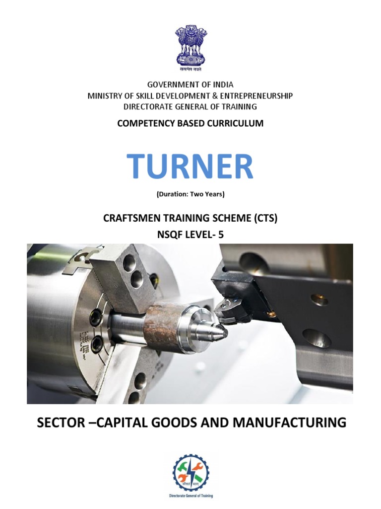 Turner Training Curriculum Overview | PDF | Machining | Vocational ...