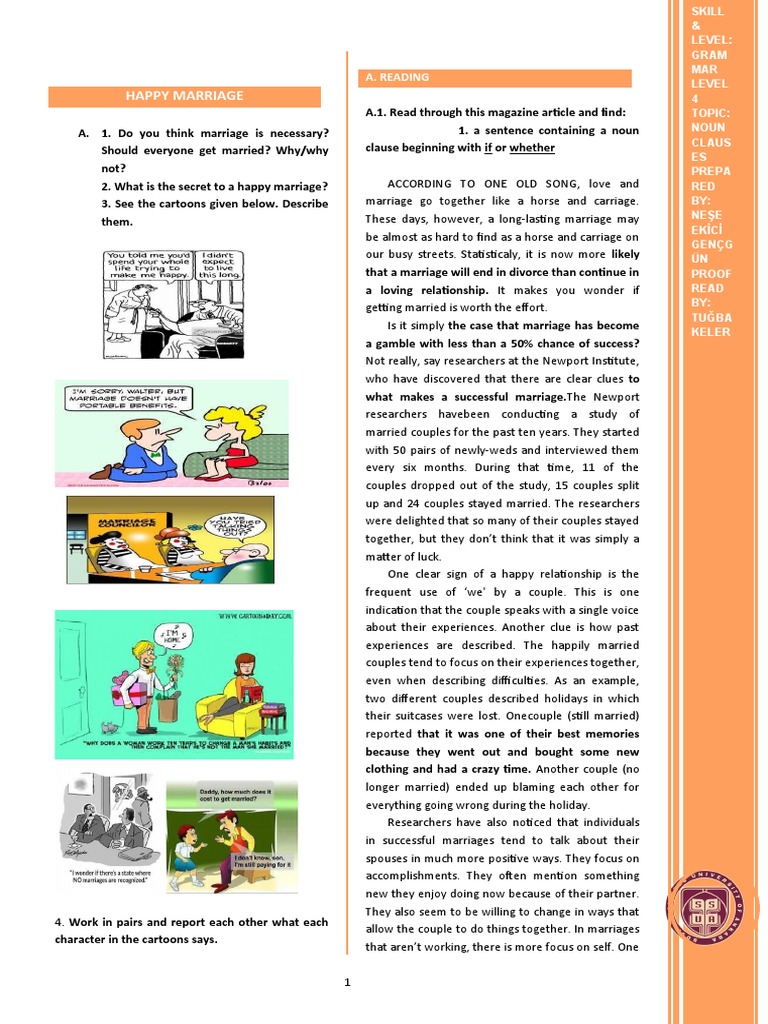 Grammar Material NOUN CLAUSES | PDF | Verb | Clause