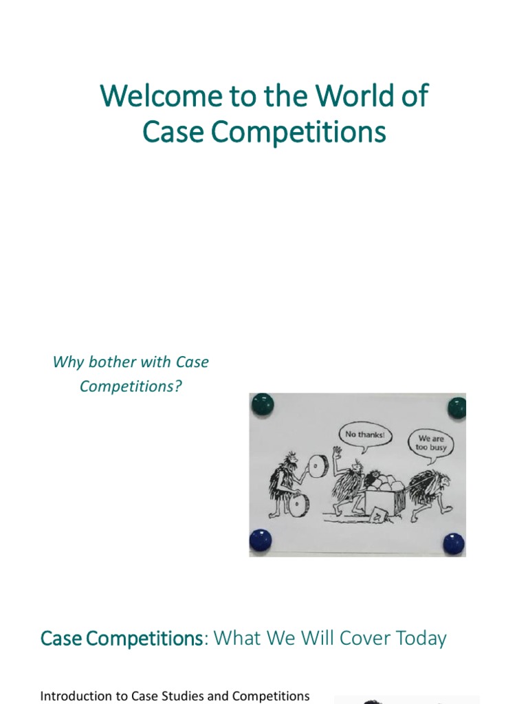 Case Preparation Slides From Prof. McConkey | PDF