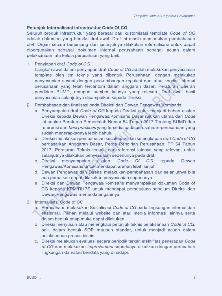 Code of CG Template | PDF