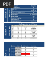 School Report Card and Mark Sheet Template | PDF | Educational ...