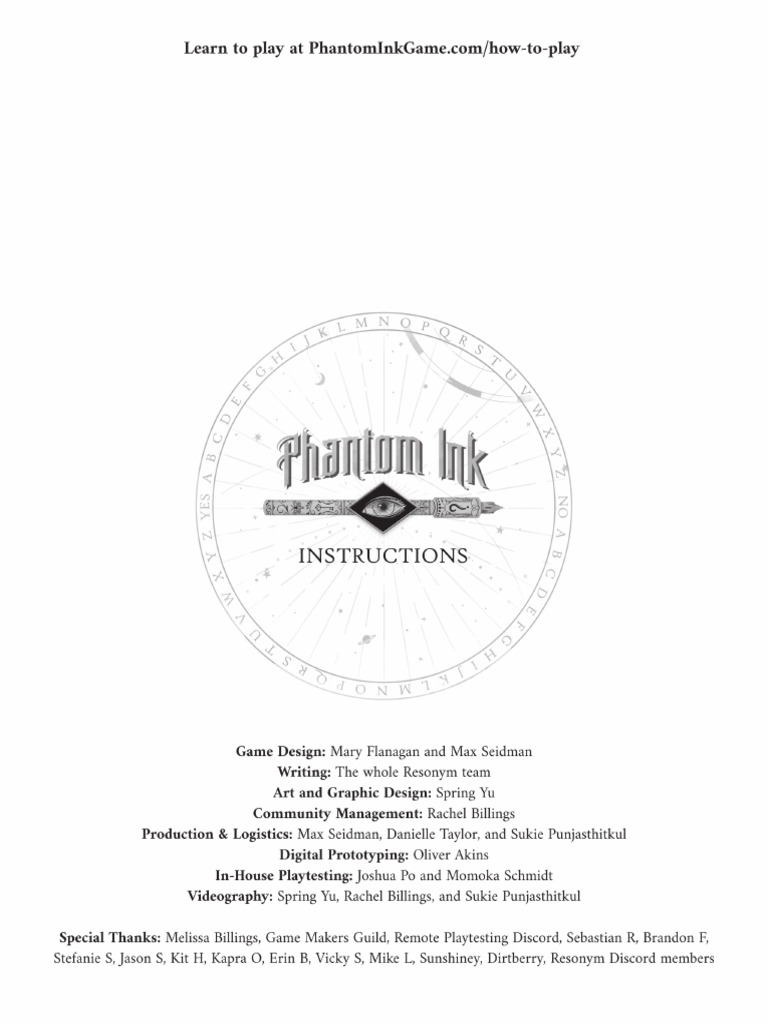 Phantom Ink Low Ink (En) | PDF | Genre